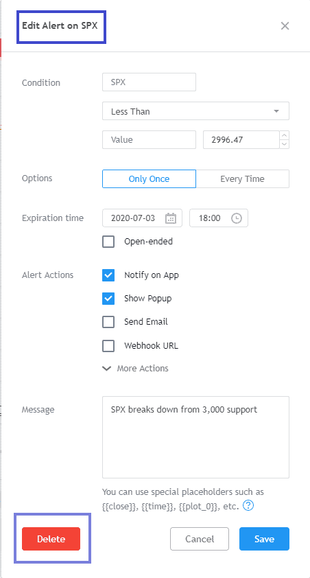 Complete guide to tradingview alerts