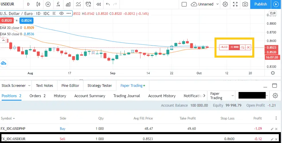 TradingView Paper Trading - Complete user guide - TradaMaker